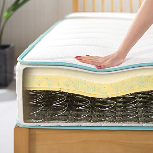 Zinus 10 Inch Tight Top Spring Mattress / Innerspring Mattress / CertiPUR-US Certified / Mattress-in-a-Box, Twin