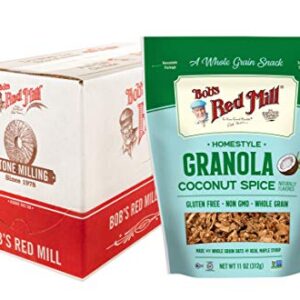 Bob's Red Mill Homestyle Coconut Spice Granola, 11-ounce (Pack of 6)