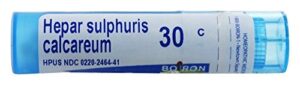 boiron hepar sulphuris calc 30 c, 80 ct