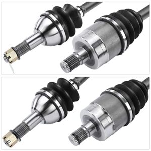 A-Premium Pair (2) Rear CV Axle Shaft Assembly Compatible with Can-Am Outlander 1000, Outlander 650, Outlander 800, Outlander 800R, Outlander Max 1000, Renegade 1000, Renegade 800R, Replace# 705500867