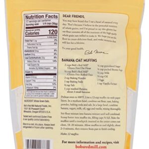 Bob's Red Mill Gluten Free Oat Flour, 18 Oz