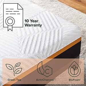 ZINUS 12 Inch Cooling Copper ADAPTIVE Pocket Spring Hybrid Mattress / Moisture Wicking Cover / Cooling Foam / Pocket Innersprings for Motion Isolation / Mattress-in-a-Box, Queen, Off-white