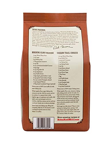 Bob's Red Mill Whole Wheat Flour - 5 lb (Pack of 3)