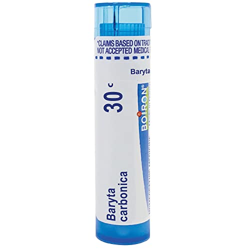 Boiron Baryta Carbonica 30C for Sore Throat Worsened by Cold & Wet Weather - 80 Pellets