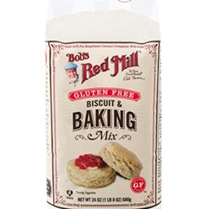 Bob's Red Mill Gluten Free Biscuit & Baking Mix, 24 Ounce (Pack of 4)