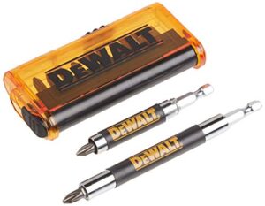 dewalt screwdriver bit set, magnetic drive guide, 14-piece (dw2097cs)