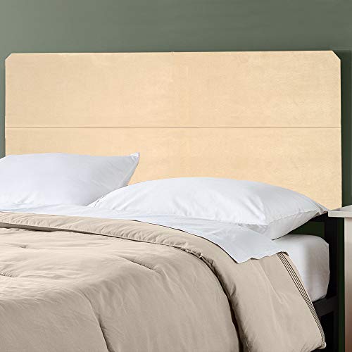 Greaton Upholstered Fabric Headboard, Twin, Beige