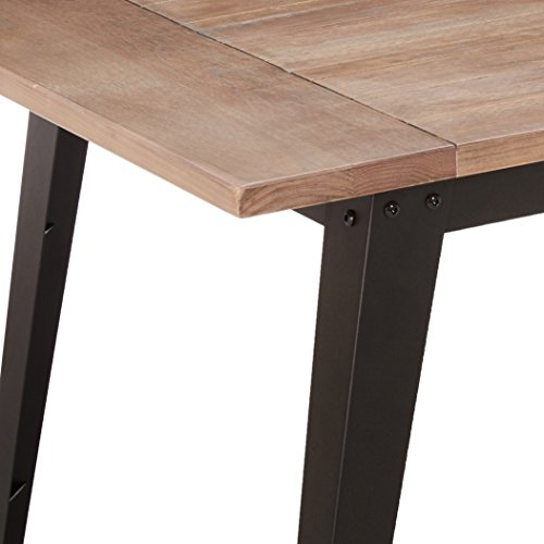 Zinus Donna Wood and Metal Dining Table