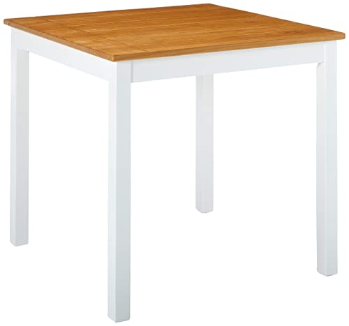 Zinus Becky Farmhouse Square Wood Dining Table