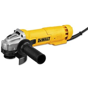 dewalt angle grinder tool, 4-1/2-inch, slide switch, 11-amp (dwe4214) , yellow