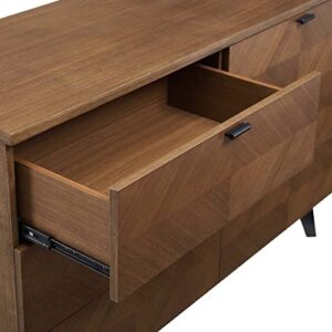 Modway Kali Mid-Century Modern Wood Dresser in Walnut