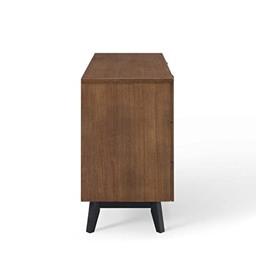 Modway Kali Mid-Century Modern Wood Dresser in Walnut