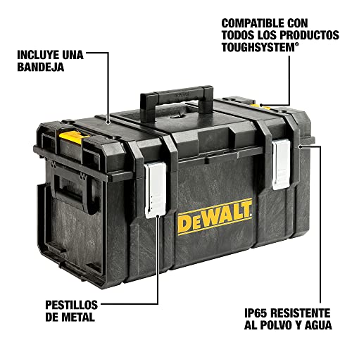 DEWALT Tool Box, Tough System, Large (DWST08203)