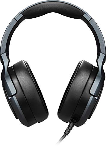 MSI Immerse GH50 Wired Gaming Headset, 7.1 Surround Sound, Foldable Metal Headband, RGB Mystic Light, Carrying Pouch Included, PC/Mac