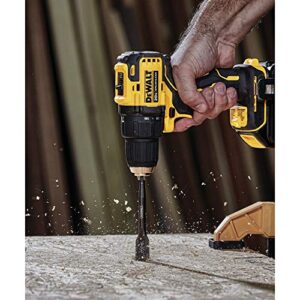 DEWALT 20V MAX* Cordless Drill / Driver Kit, Compact, 1/2-Inch (DCD708C2)