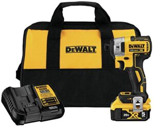 dewalt 20v max* xr impact driver, 3-speed, 1/4-inch (dcf887p1)