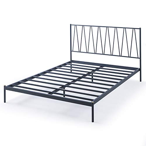 ZINUS Olga Metal Platform Bed Frame / Mattress Foundation / Slat Support / No Box Spring Needed / Easy Assembly, Full