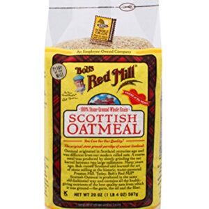 Bob's Red Mill Scottish Oatmeal, 20 Oz (4 Pack)