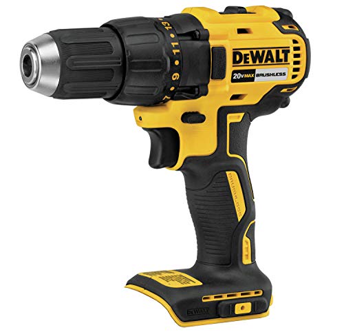 DEWALT 20V MAX* Cordless Drill, 1/2-Inch, Tool Only (DCD777B)