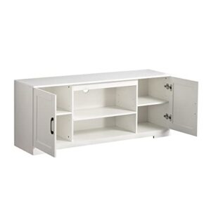 Zinus Bennett TV Stand, White