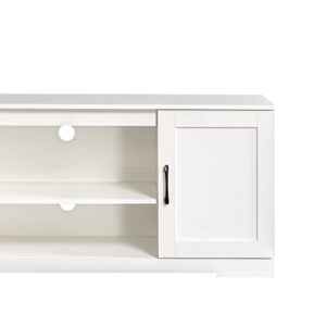 Zinus Bennett TV Stand, White