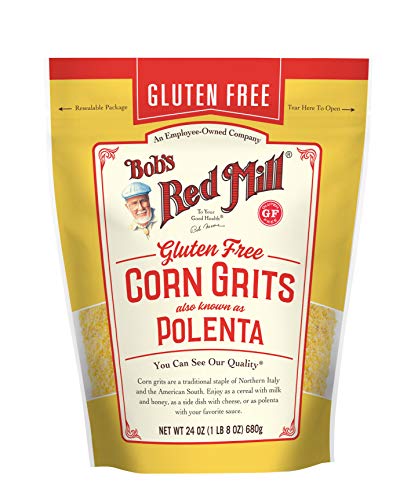 Bob's Red Mill Gluten Free Corn Grits/Polenta, 24-ounce (Pack of 4)