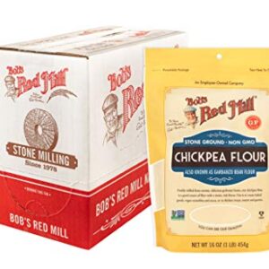 Bob's Red Mill Chickpea Flour, 16-ounce (Pack of 4)