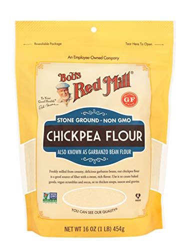 Bob's Red Mill Chickpea Flour, 16-ounce (Pack of 4)