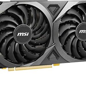 MSI Gaming GeForce RTX 3050 8GB GDRR6 128-Bit HDMI/DP PCIe 4 Torx Twin Fans Ampere OC Graphics Card (RTX 3050 Ventus 2X 8G OC)