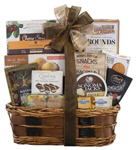 the bon appetit gourmet food gift basket by wine country gift baskets