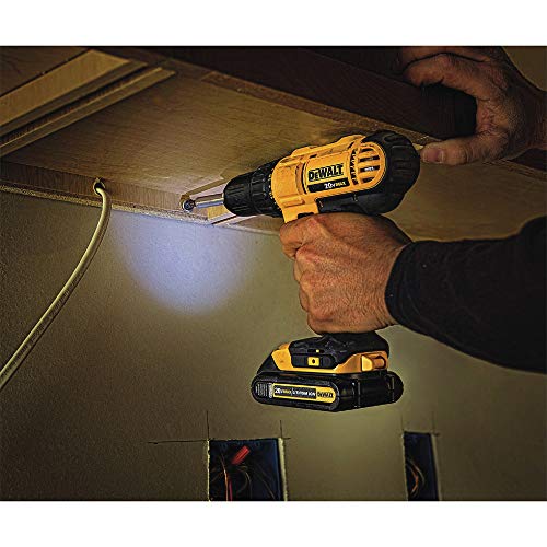 Dewalt DCD771C2R 20V MAX Cordless Lithium-Ion 1/2 in. Compact Drill Driver Kit (Renewed)