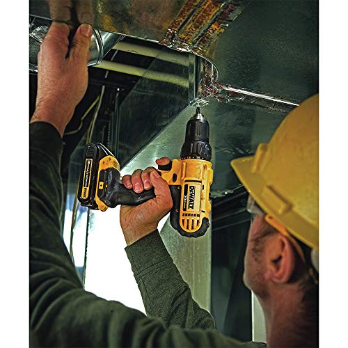 Dewalt DCD771C2R 20V MAX Cordless Lithium-Ion 1/2 in. Compact Drill Driver Kit (Renewed)