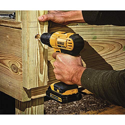 Dewalt DCD771C2R 20V MAX Cordless Lithium-Ion 1/2 in. Compact Drill Driver Kit (Renewed)