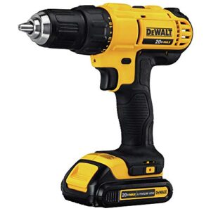 Dewalt DCD771C2R 20V MAX Cordless Lithium-Ion 1/2 in. Compact Drill Driver Kit (Renewed)