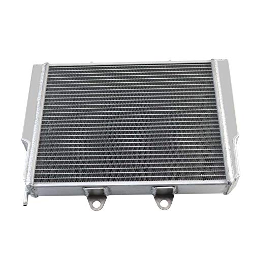 KUUHLERSAT Radiator for 2008-2014 Polaris RZR 570 RZR 800 RZR 800S EFI, 1 Row Aluminum ATV Radiator