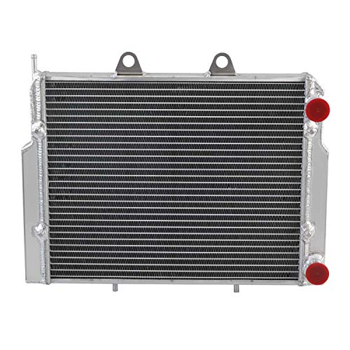 KUUHLERSAT Radiator for 2008-2014 Polaris RZR 570 RZR 800 RZR 800S EFI, 1 Row Aluminum ATV Radiator