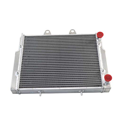 KUUHLERSAT Radiator for 2008-2014 Polaris RZR 570 RZR 800 RZR 800S EFI, 1 Row Aluminum ATV Radiator