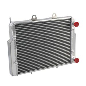 KUUHLERSAT Radiator for 2008-2014 Polaris RZR 570 RZR 800 RZR 800S EFI, 1 Row Aluminum ATV Radiator