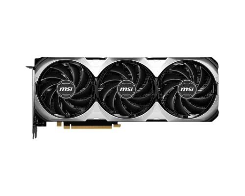 MSI Gaming GeForce RTX 4070 Ti 12GB GDRR6X 192-Bit HDMI/DP Nvlink TORX Fan 4.0 Ada Lovelace Architecture Graphics Card (RTX 4070 Ti Ventus 3X 12G OC)