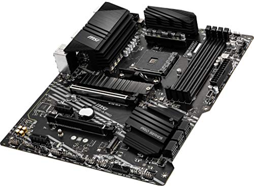 MSI B550-A PRO ProSeries Motherboard (AMD AM4, DDR4, PCIe 4.0, SATA 6Gb/s, M.2, USB 3.2 Gen 2, HDMI/DP, ATX)