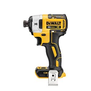 dewalt 20v max xr impact driver, brushless, 3-speed, 1/4-inch, tool only (dcf887b)