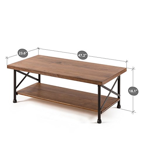 Zinus Rafat Industrial Style Coffee Table