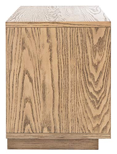 Safavieh Couture Home Collection Holt Brown 3-Drawer Nightstand