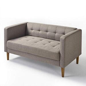 ZINUS Pascal Loveseat Sofa / Tool-Free, Easy Assembly, Oatmeal