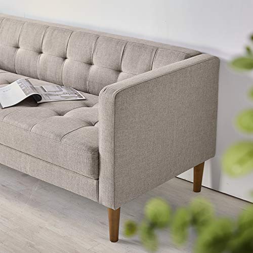 ZINUS Pascal Loveseat Sofa / Tool-Free, Easy Assembly, Oatmeal