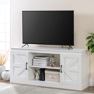 zinus wade tv stand, white