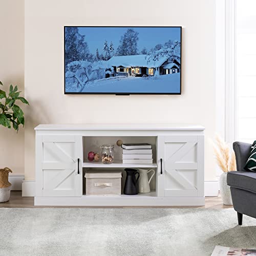 Zinus Wade TV Stand, White