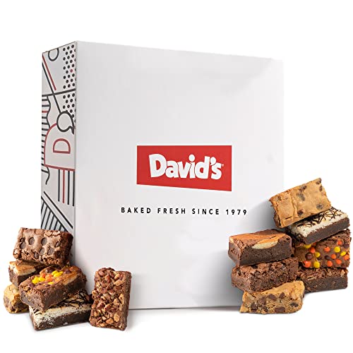 DAVID'S COOKIES Assorted Easter Brownies in Carton Pack | Enjoy Our Homemade, Delicious, Great for Sharing Freshly-Baked Easter Food Brownie Snacks - Ideal Gift This Easter Season - 2 Pack