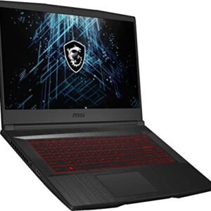 MSI GF65 Thin Gaming Laptop 15.6” FHD IPS 144Hz 10th Gen Intel Hexa-Core i5-10500H (Beats i7-9750H) 8GB RAM 512GB SSD GeForce RTX 3060 6GB Graphic Backlit Keyboard USB-C Win10 Black + HDMI Cable