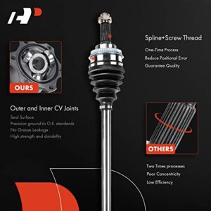 A-Premium CV Axle Shaft Assembly Compatible with Mitsubishi Outlander 2003 2004 2005 2006 L4 2.4L, FWD, Front Right Passenger Side